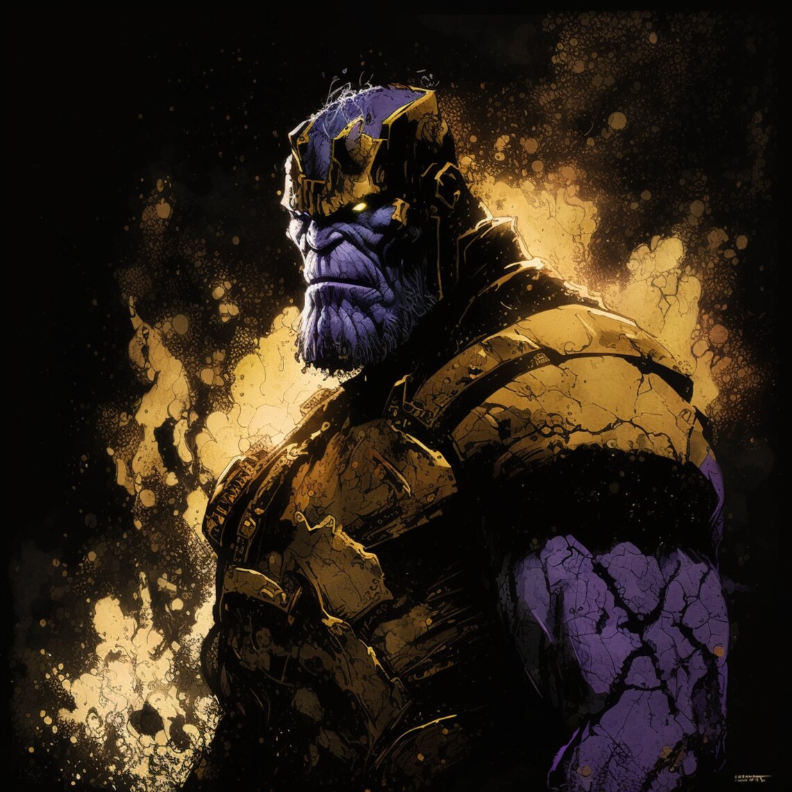 Snap up These 16 Original Thanos Digital Artworks - Etsy