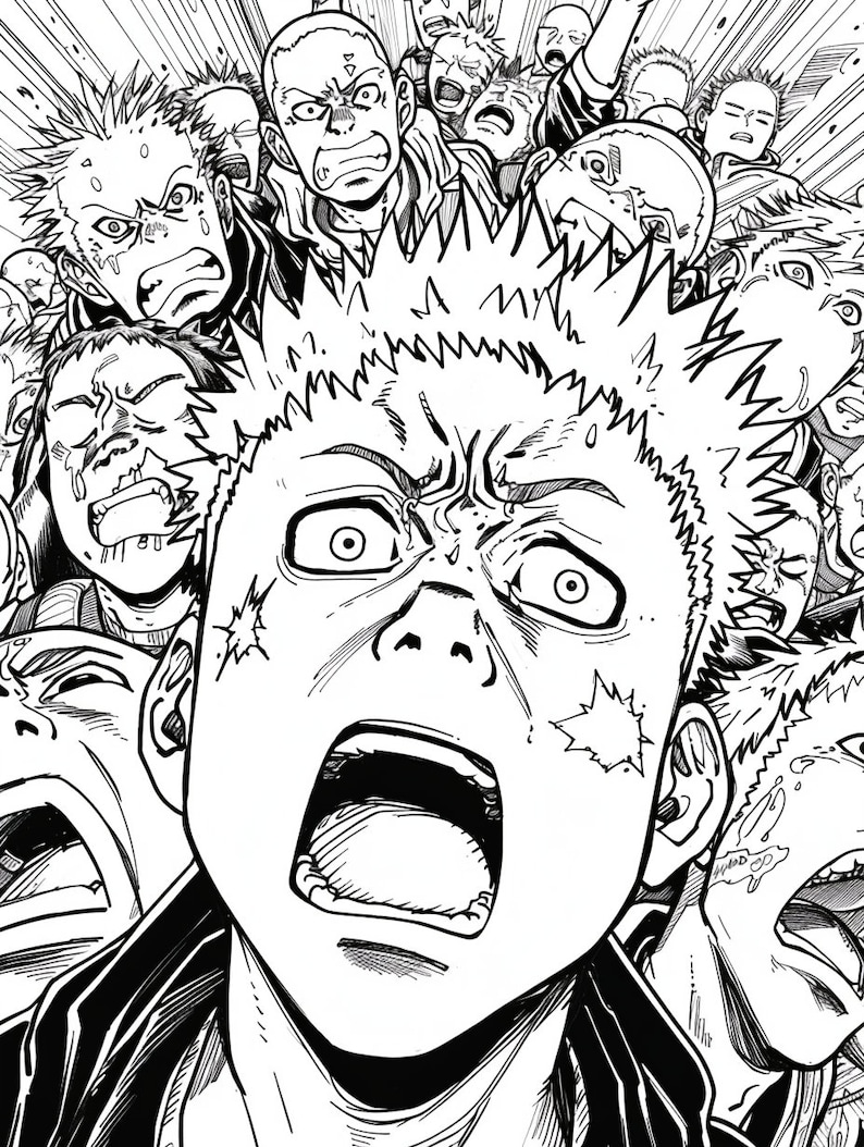 150+ Printable JUJUTSU KAISEN Coloring Pages - Digital Download - Etsy