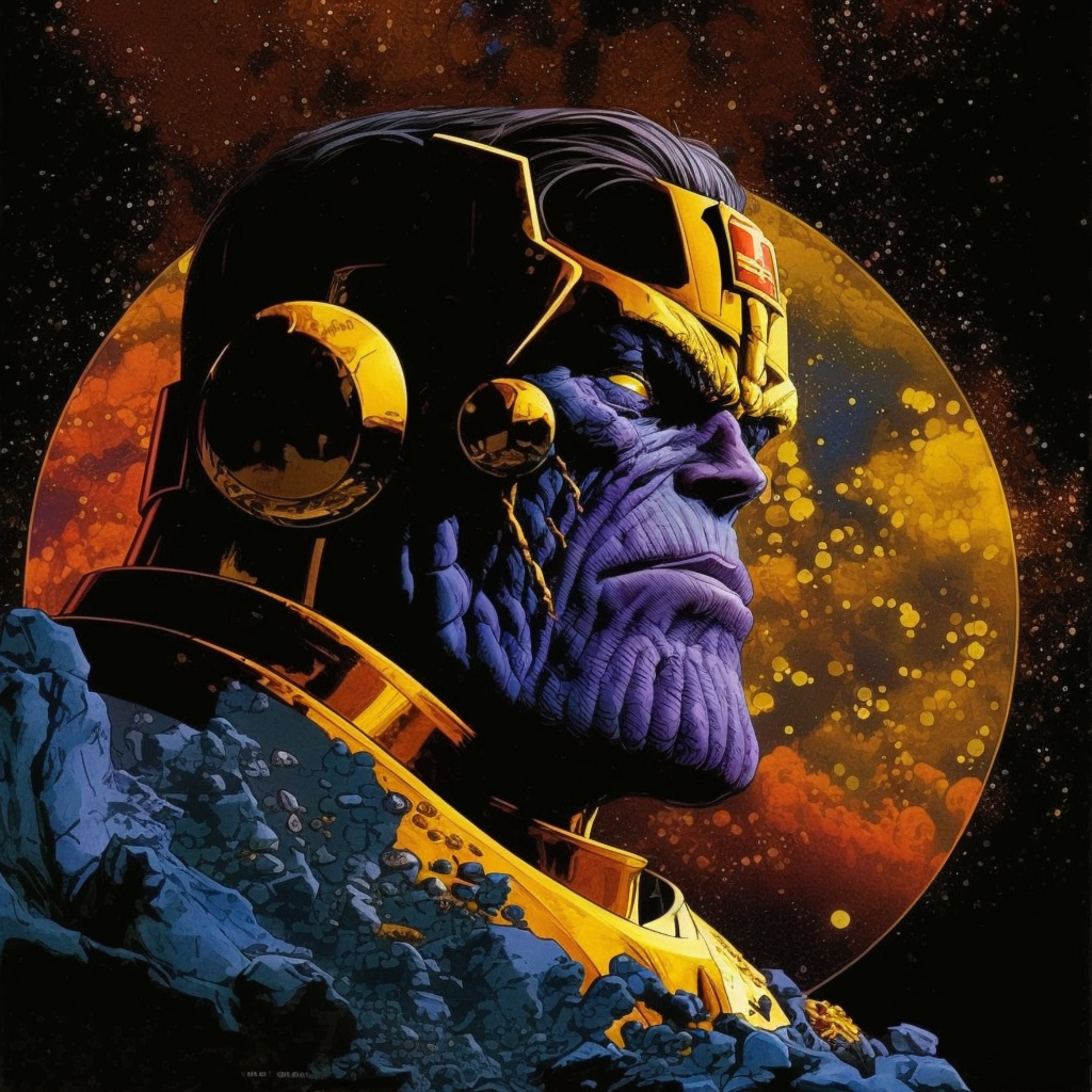 Snap up These 16 Original Thanos Digital Artworks - Etsy