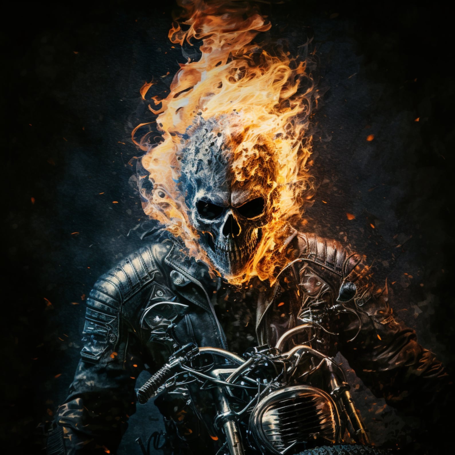 25 Unique Ghost Rider JPG for Digital Download , Marvel , Original Art ...