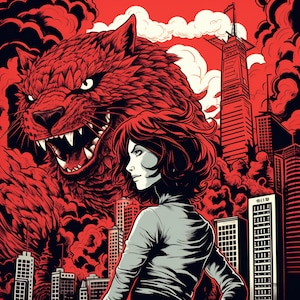 Catzilla JPG PNG Over 50 for Digital Download: Unleash Your Imagination ...