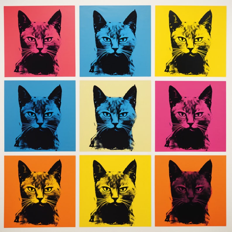 Feline Creativity: 600 Unique Cat Logos, Designs, and Artworks for Digital Download! - Etsy
