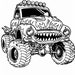 Over 200 Monster Truck Coloring Pages Printable, Digital Download - Etsy