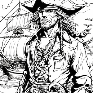 Ahoy, Mateys! Over 200 Printable Pirate Coloring Pages for ...
