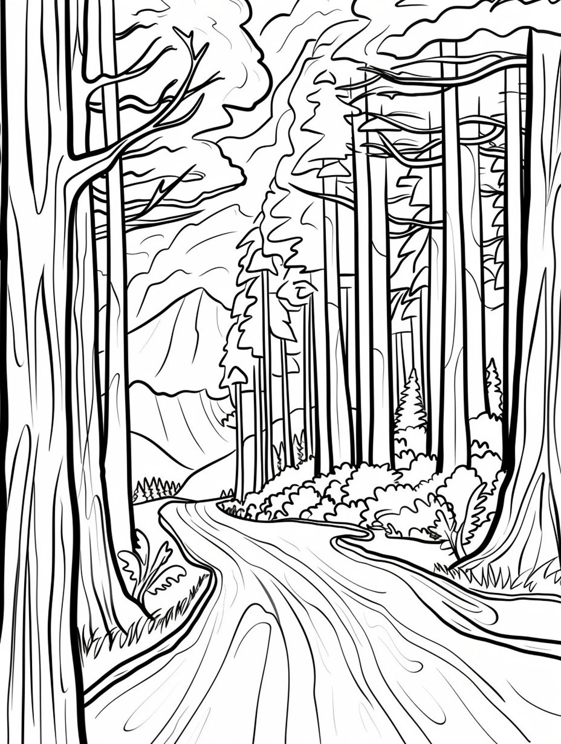 200 Pacific Northwest Coloring Pages: Printable, Digital Downloads ...