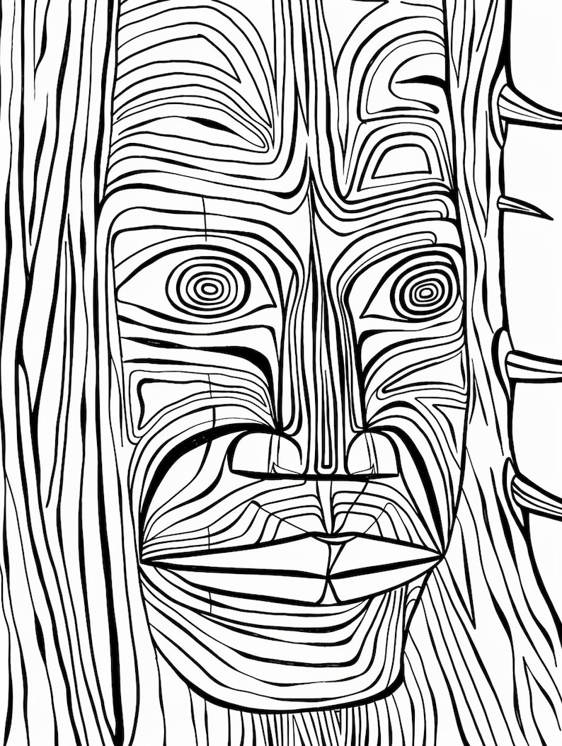 200 Pacific Northwest Coloring Pages: Printable, Digital Downloads ...