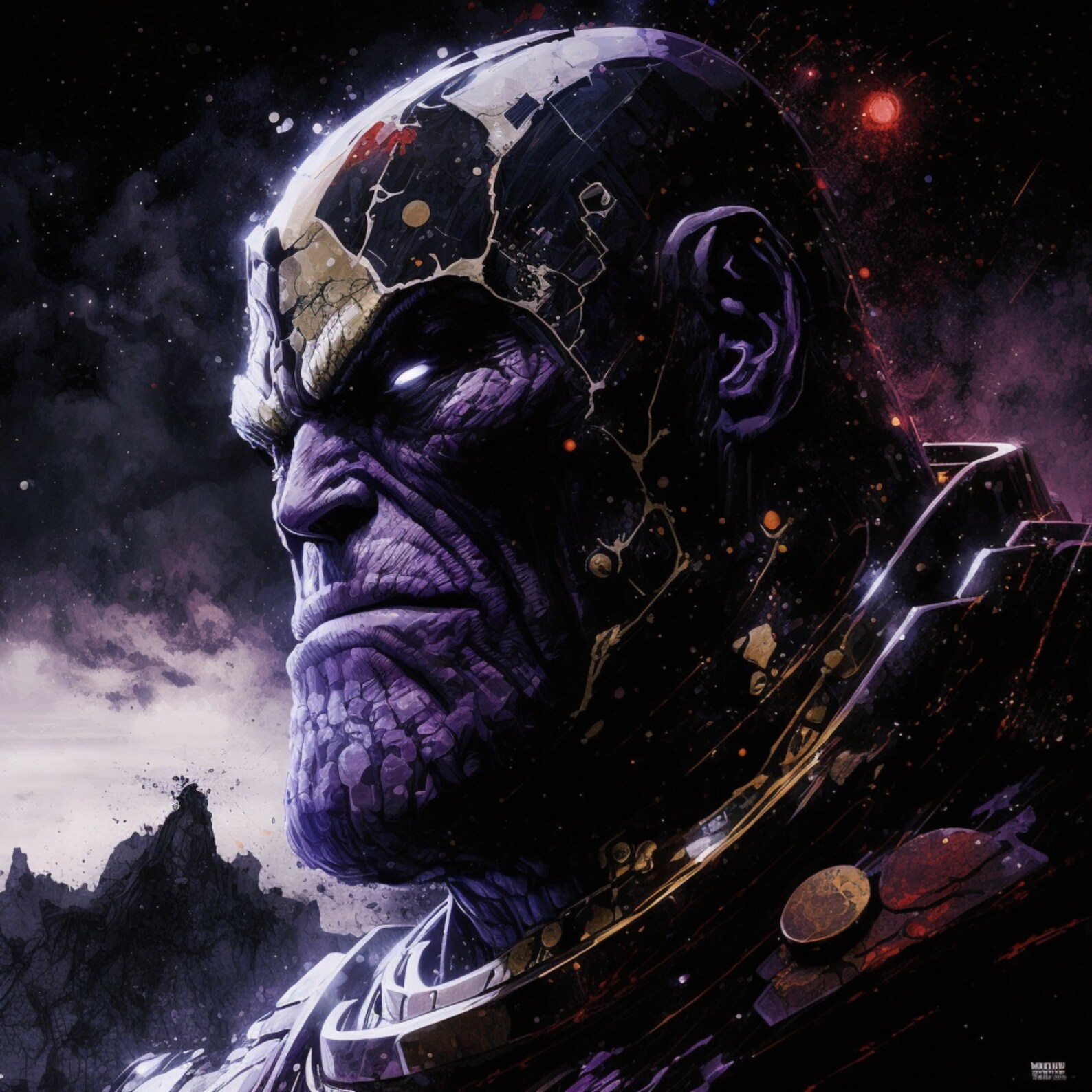 Snap up These 16 Original Thanos Digital Artworks - Etsy