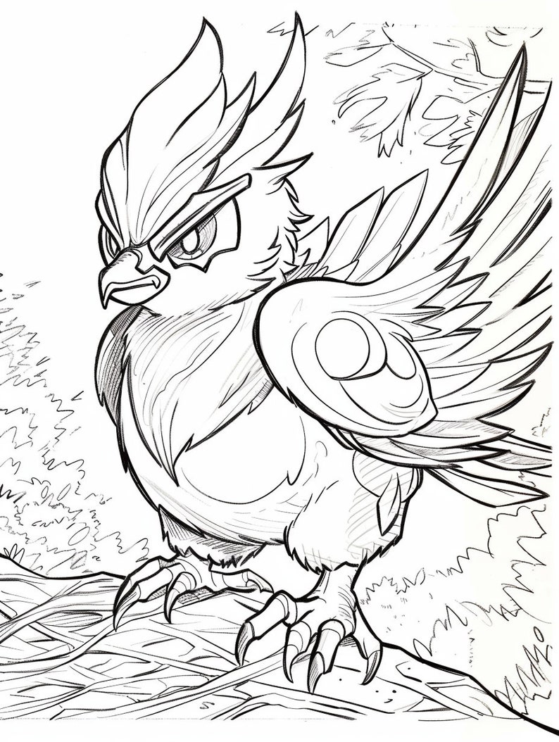 Pokémon Coloring Book - 300+ Pages of Your Favorites Printable Digital ...