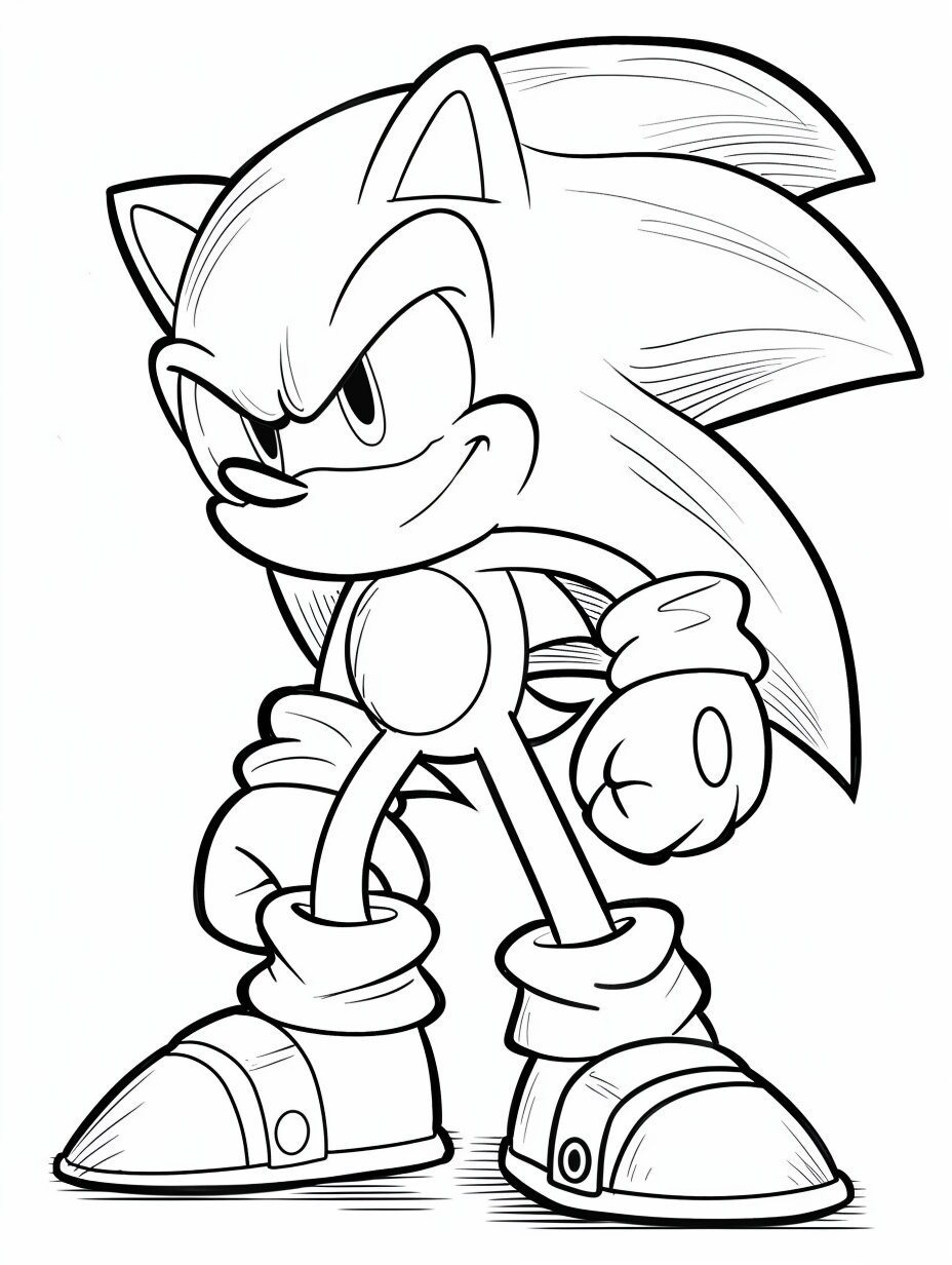 The Ultimate Sonic Coloring Adventure - 300+ Printable Digital Download ...