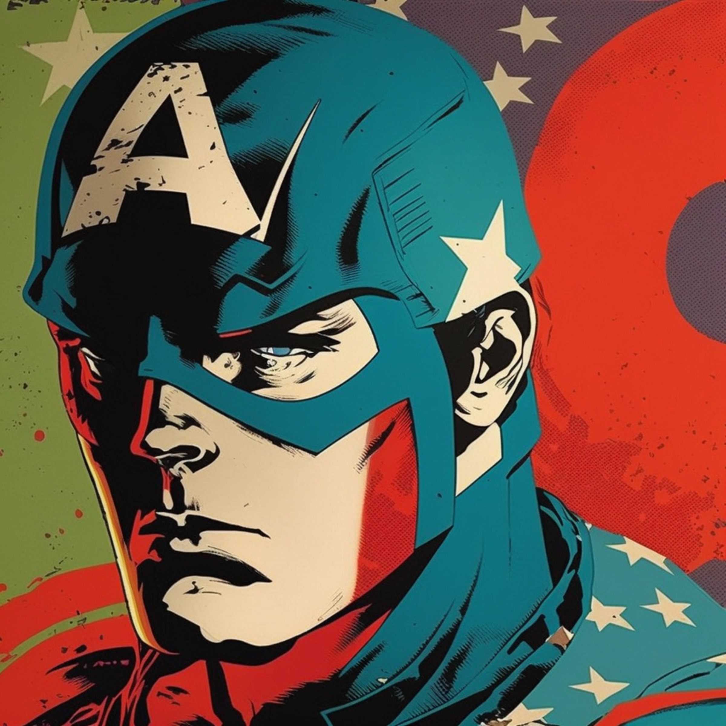 25 Andy Warhol Style Marvel Art Digital Downloads , Wolverine ...