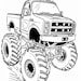Over 200 Monster Truck Coloring Pages - Printable, Digital Download - Etsy