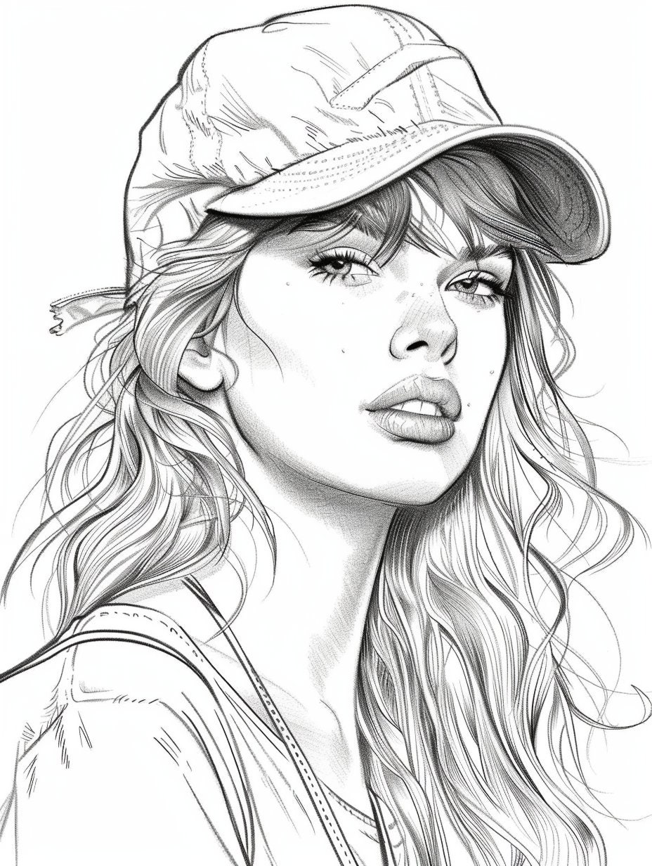 Over 100 Printable Popstar Coloring Pages - Digital Download - Etsy