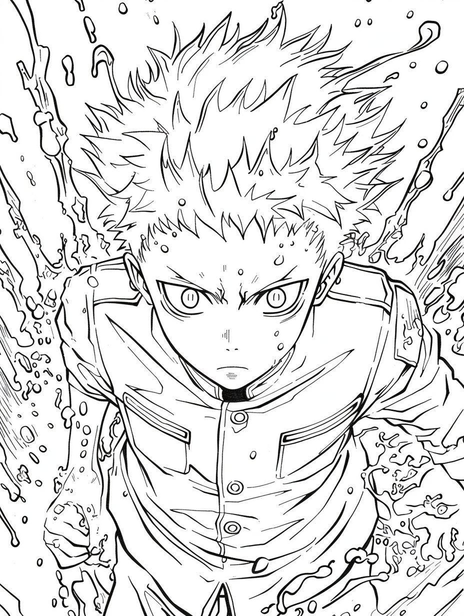 150+ Printable JUJUTSU KAISEN Coloring Pages - Digital Download - Etsy