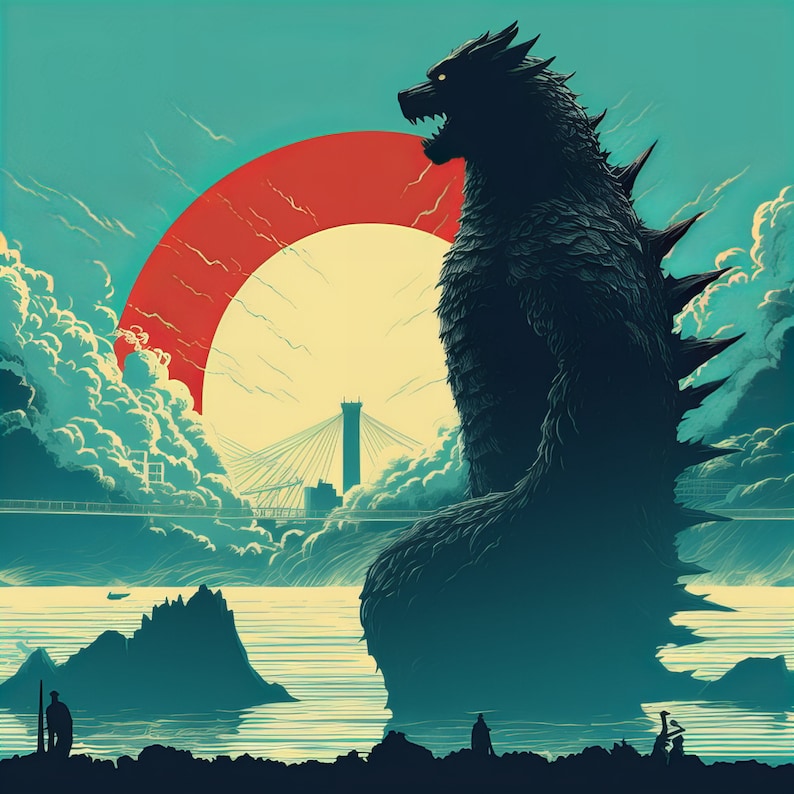 Explore the Mighty World of Godzilla: 290 Unique and Original Digital ...