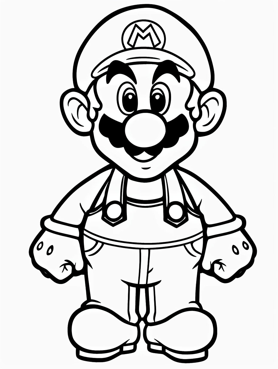 Mario Ultimate Coloring Book 300 Pages Printable Digital Download - Etsy
