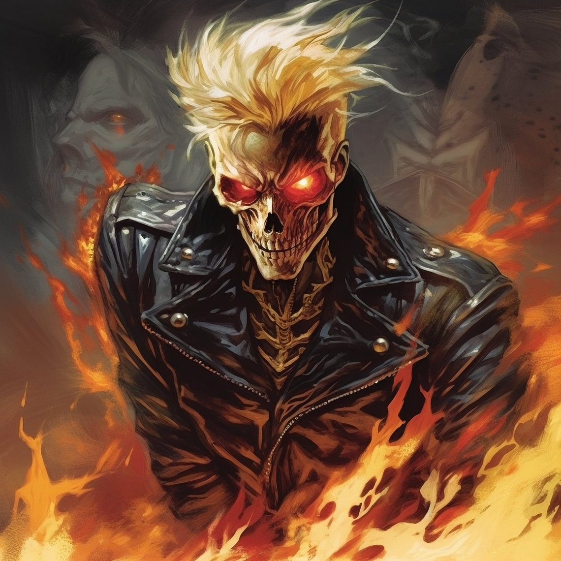 Over 30 Original Ghost Rider Printable Art for Digital Download. Check ...