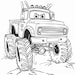 Over 200 Monster Truck Coloring Pages - Printable, Digital Download - Etsy