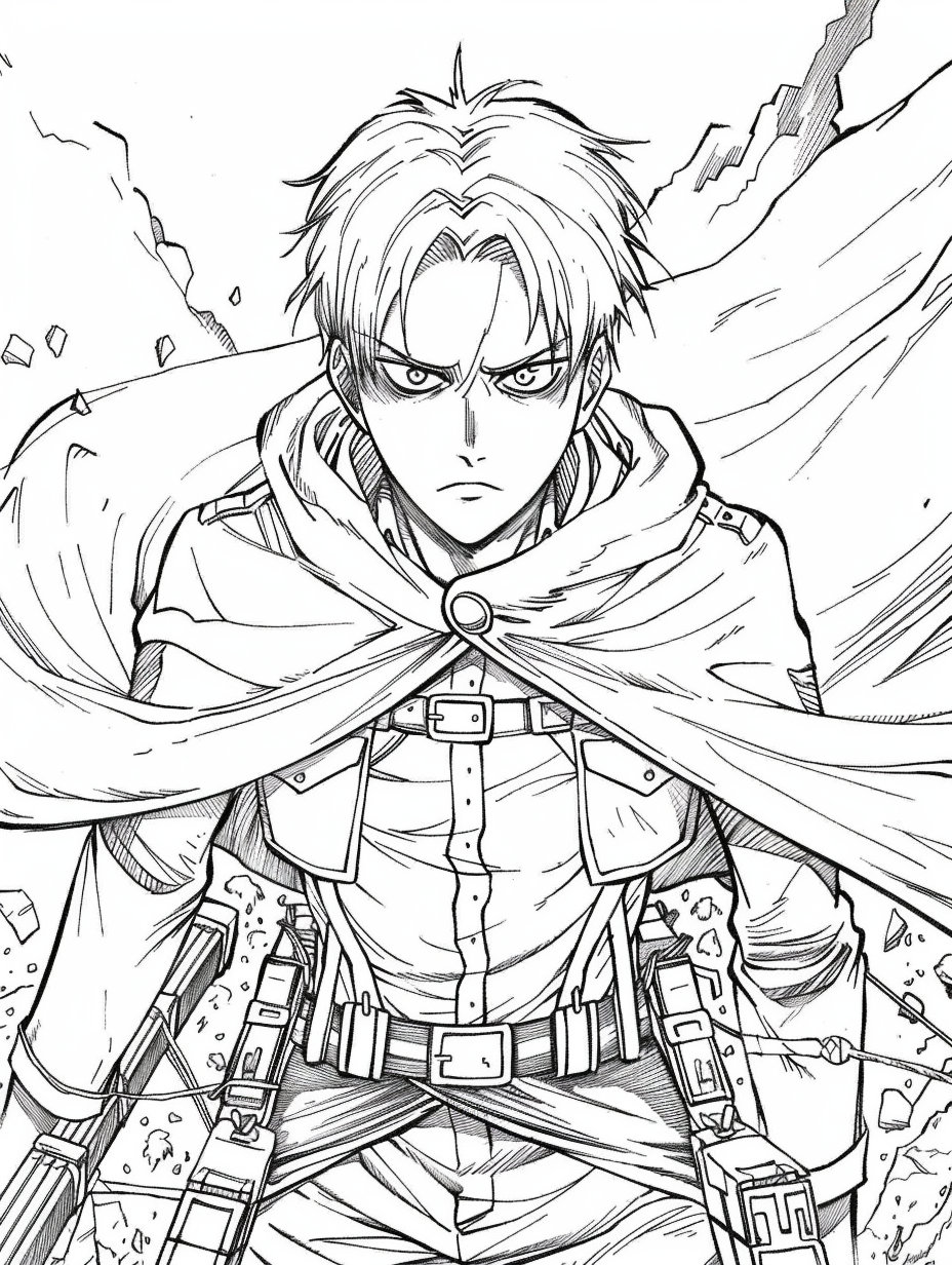 Color the Titans! Over 200 Attack on Titan Anime Coloring Pages ...