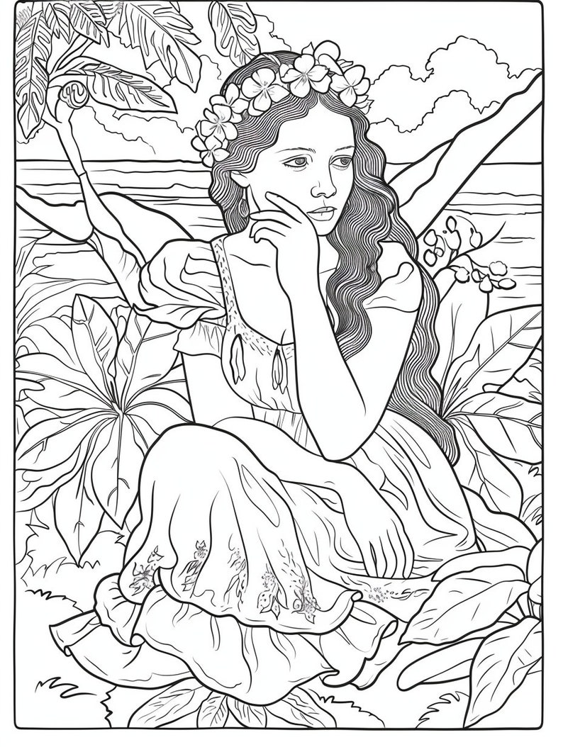 150 Vibrant South Pacific Coloring Pages: Printable & Digital Downloads ...