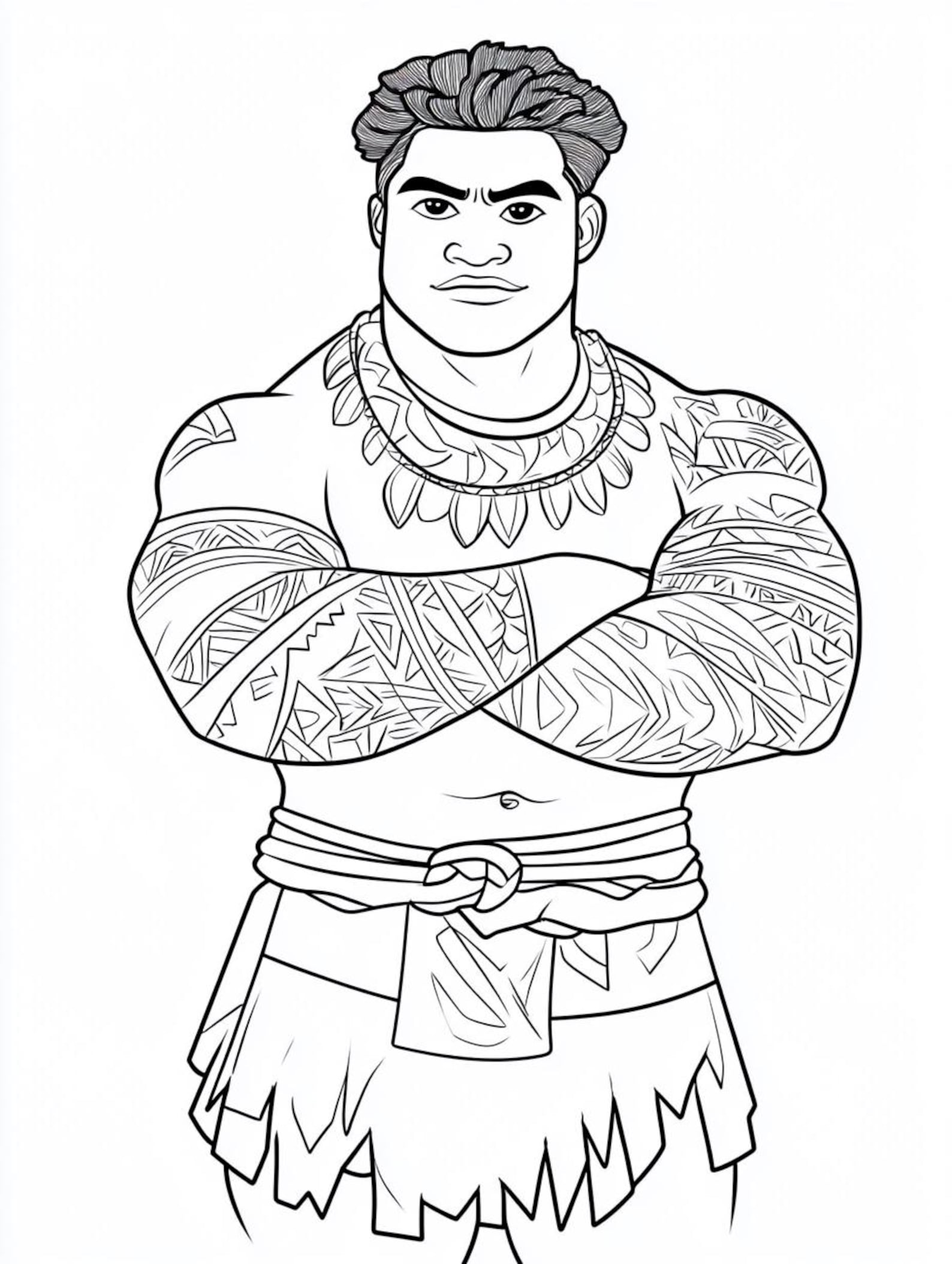 Samoan Art Coloring Pages for Kids - Over 100 Unique Pages of ...