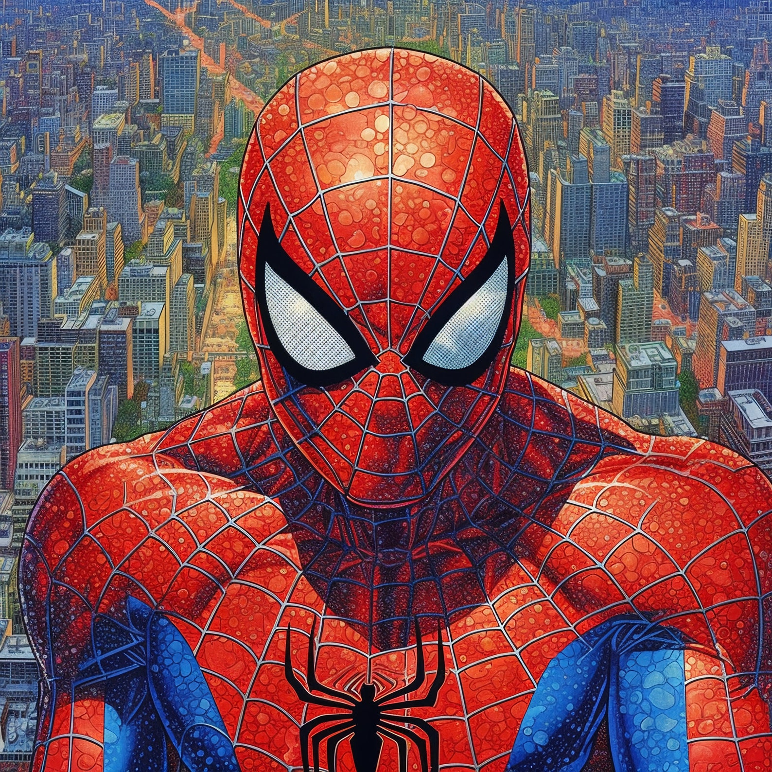 30 Spiderman Original Printable Art Portraits for Digital - Etsy