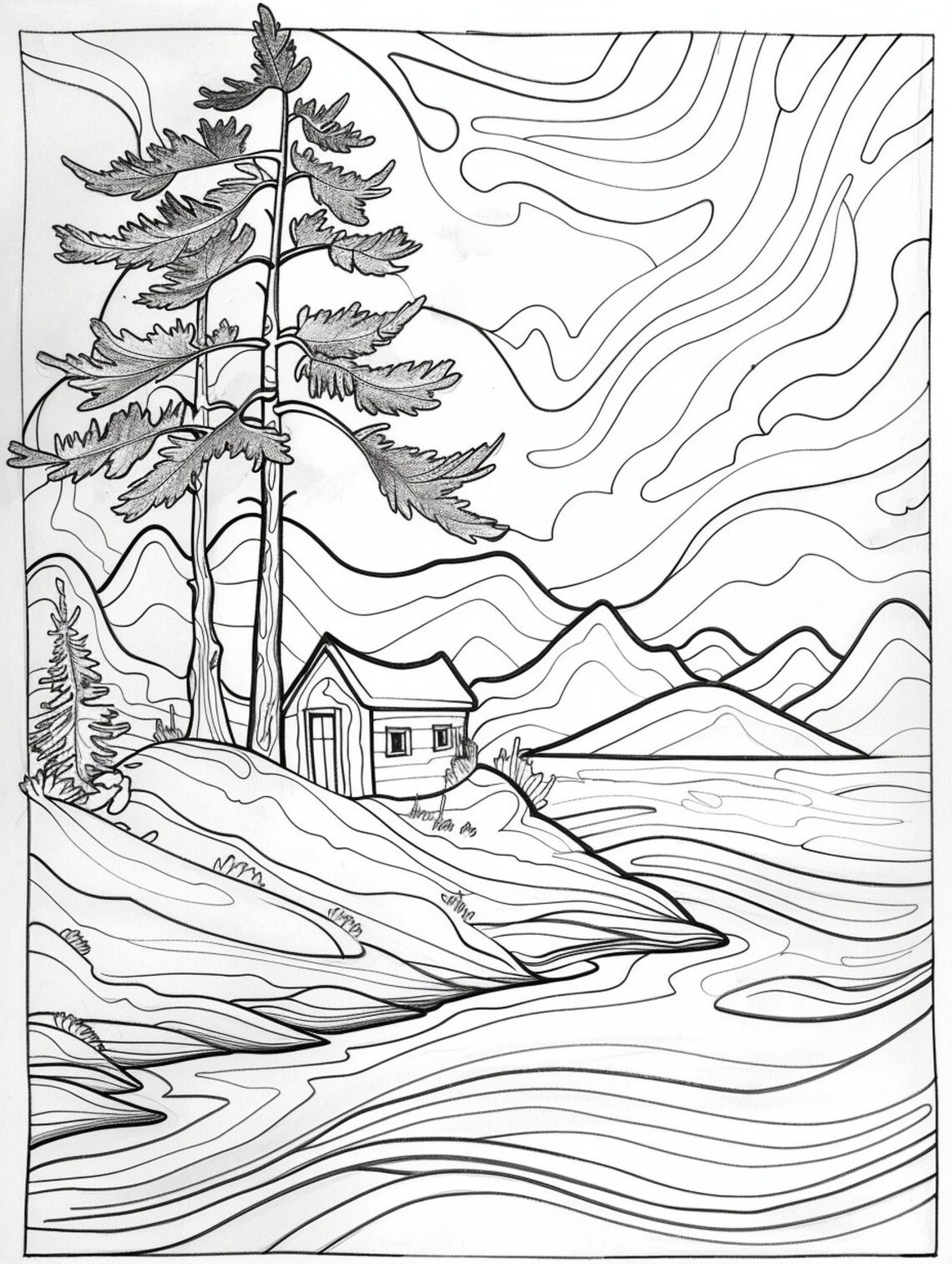 200 Pacific Northwest Coloring Pages: Printable, Digital Downloads ...