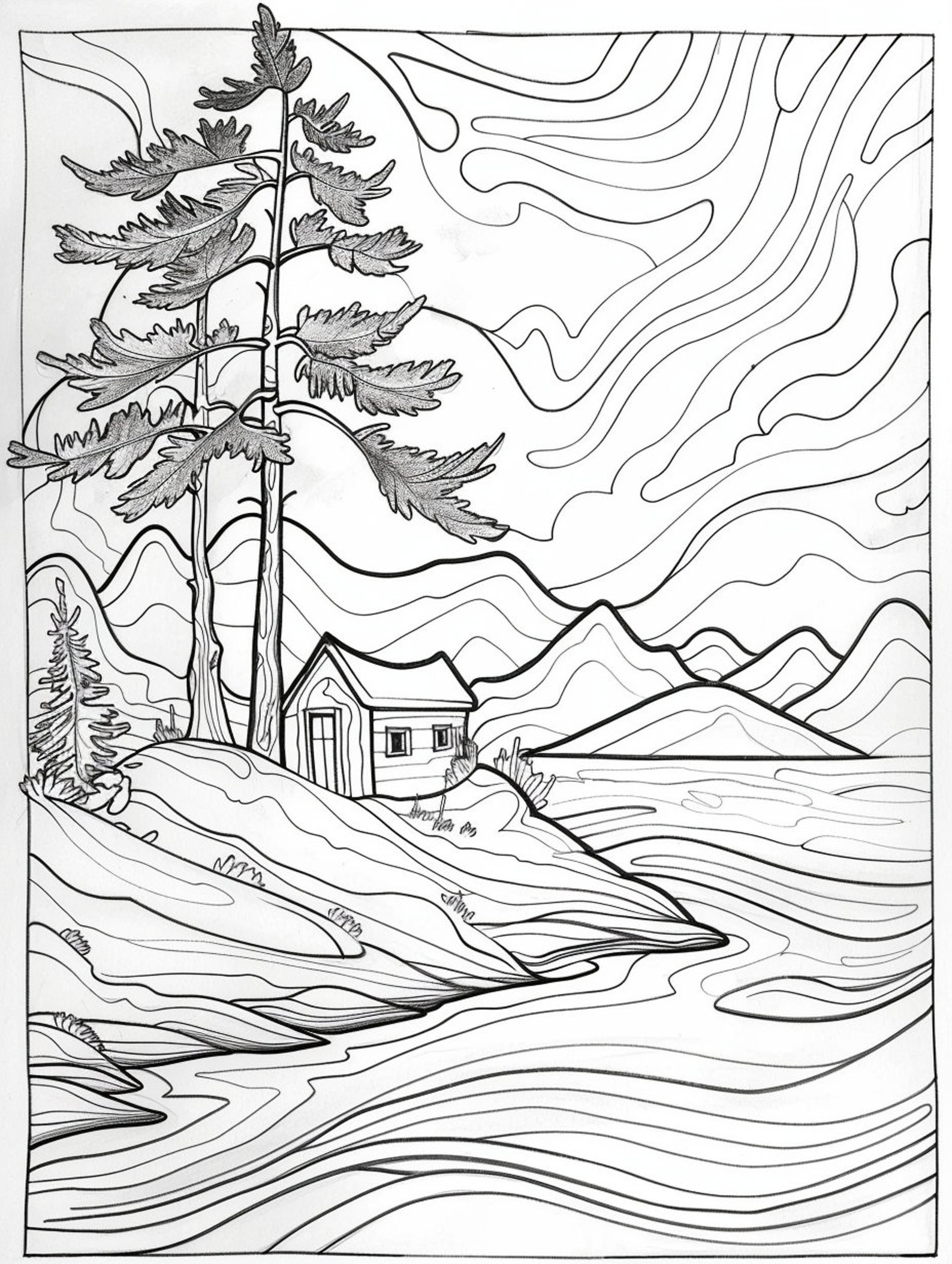 200 Pacific Northwest Coloring Pages: Printable, Digital Downloads ...