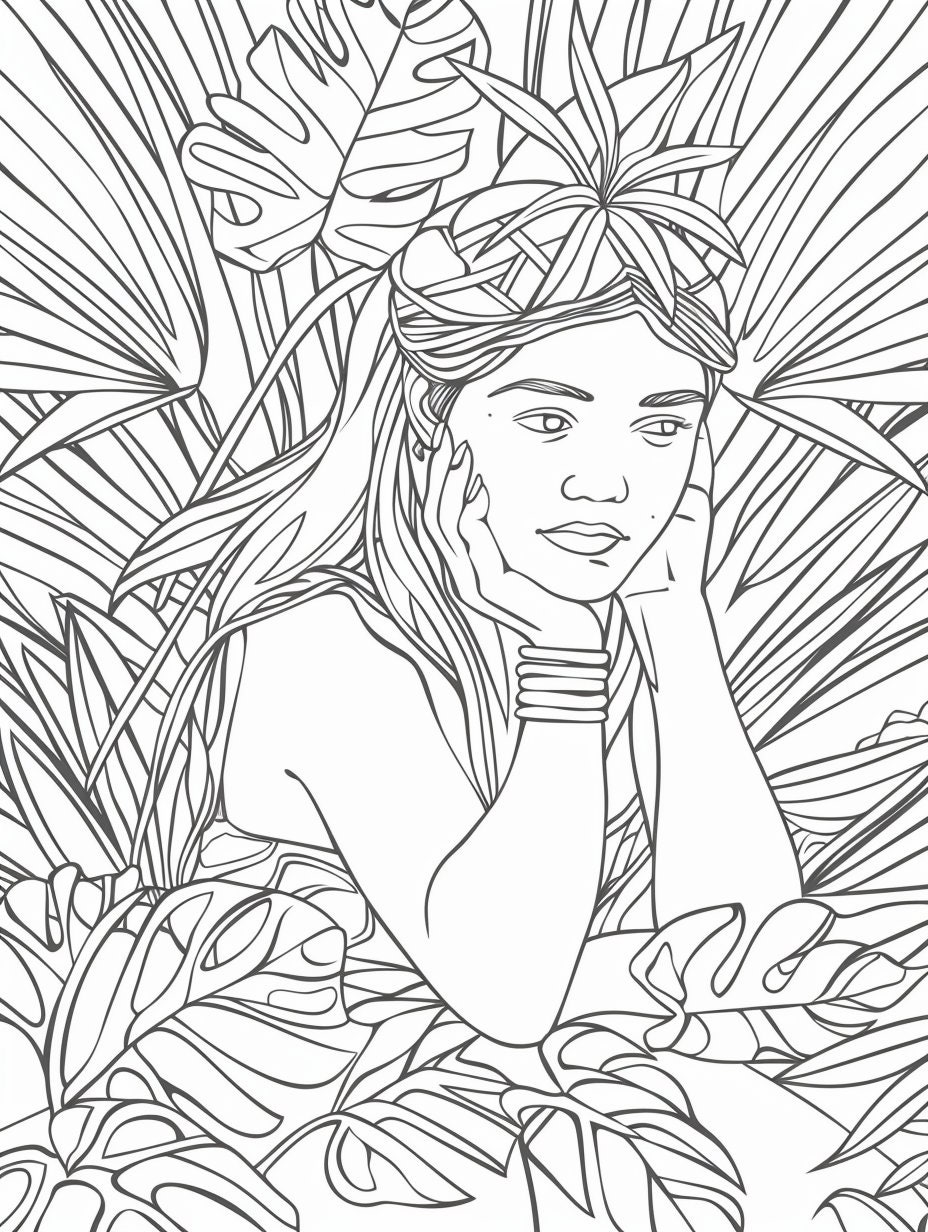 150 Vibrant South Pacific Coloring Pages: Printable & Digital Downloads ...