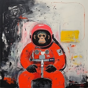 Space Monkey Art Collection": 150+ Original and Unique Space Monkey ...