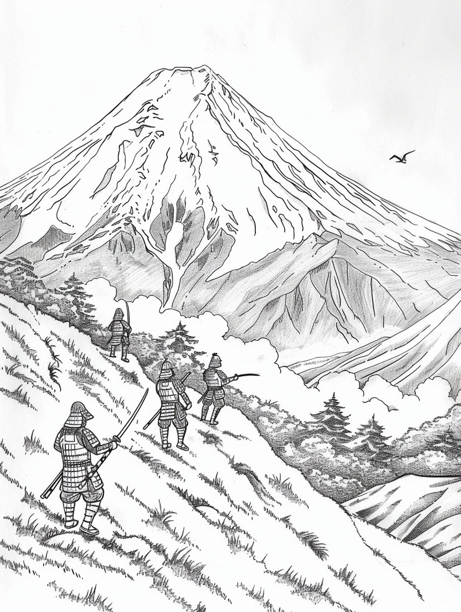 Embrace the Majesty of Mt. Fuji! Over 200 Mt. Fuji Coloring Pages ...
