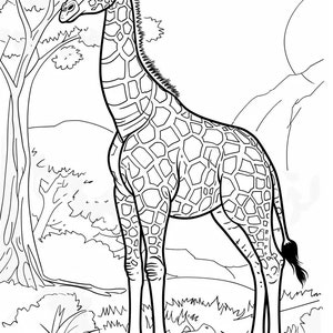Take a Coloring Safari! Nearly 300 Printable Zoo Animal Coloring Pages ...