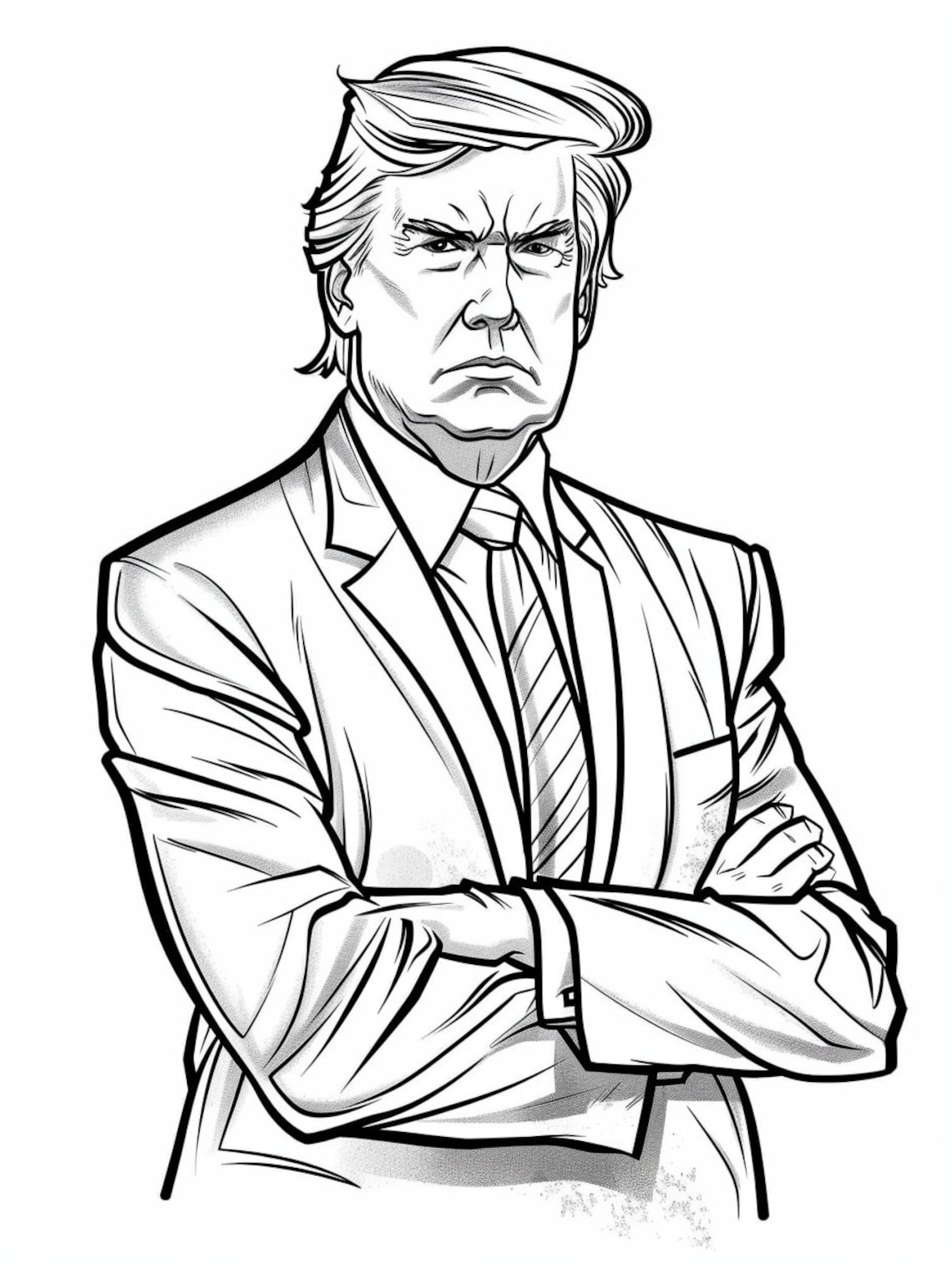 Over 100 President Trump Coloring Pages - Printable, Digital Download ...
