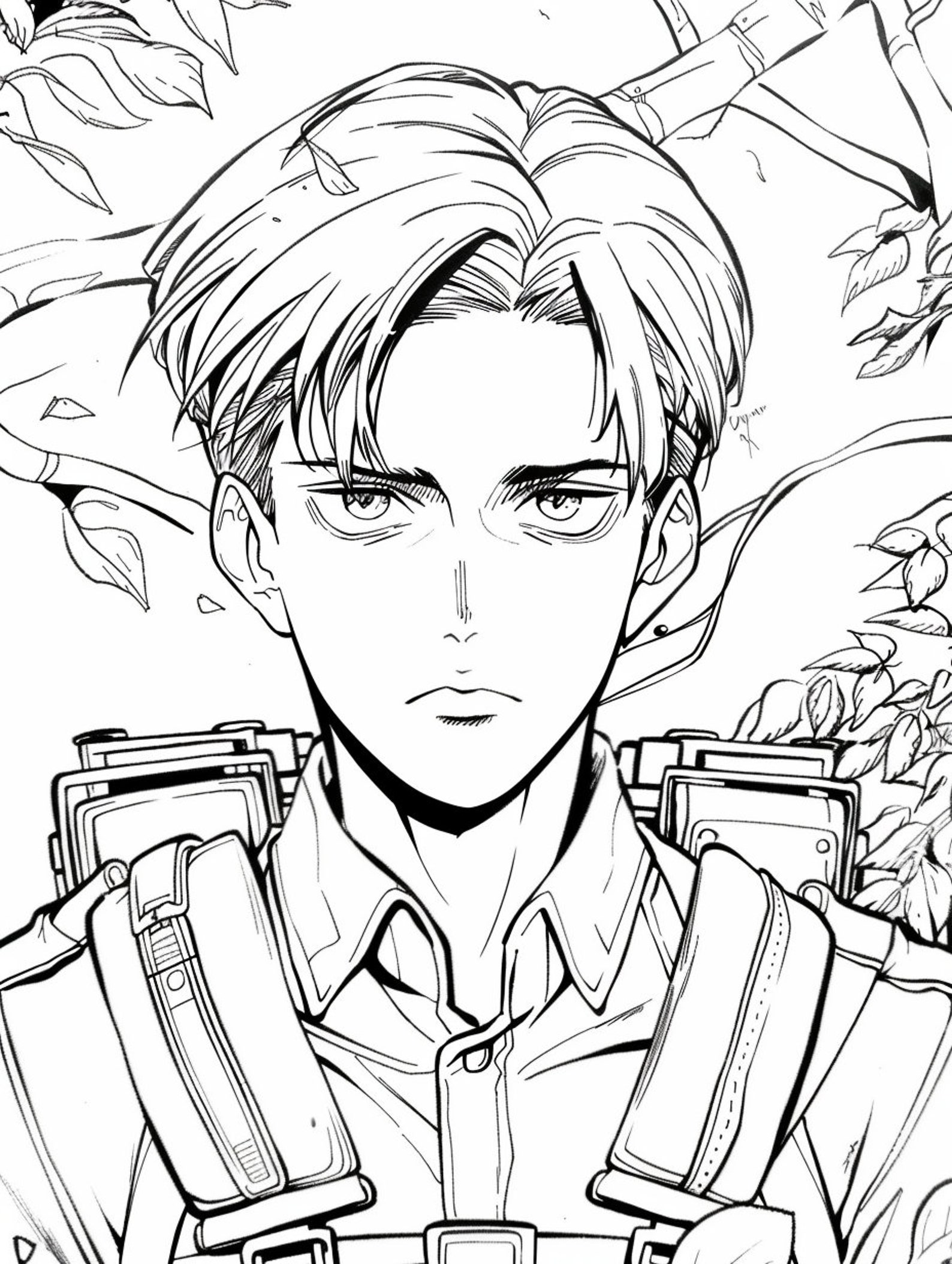 Color the Titans! Over 200 Attack on Titan Anime Coloring Pages ...