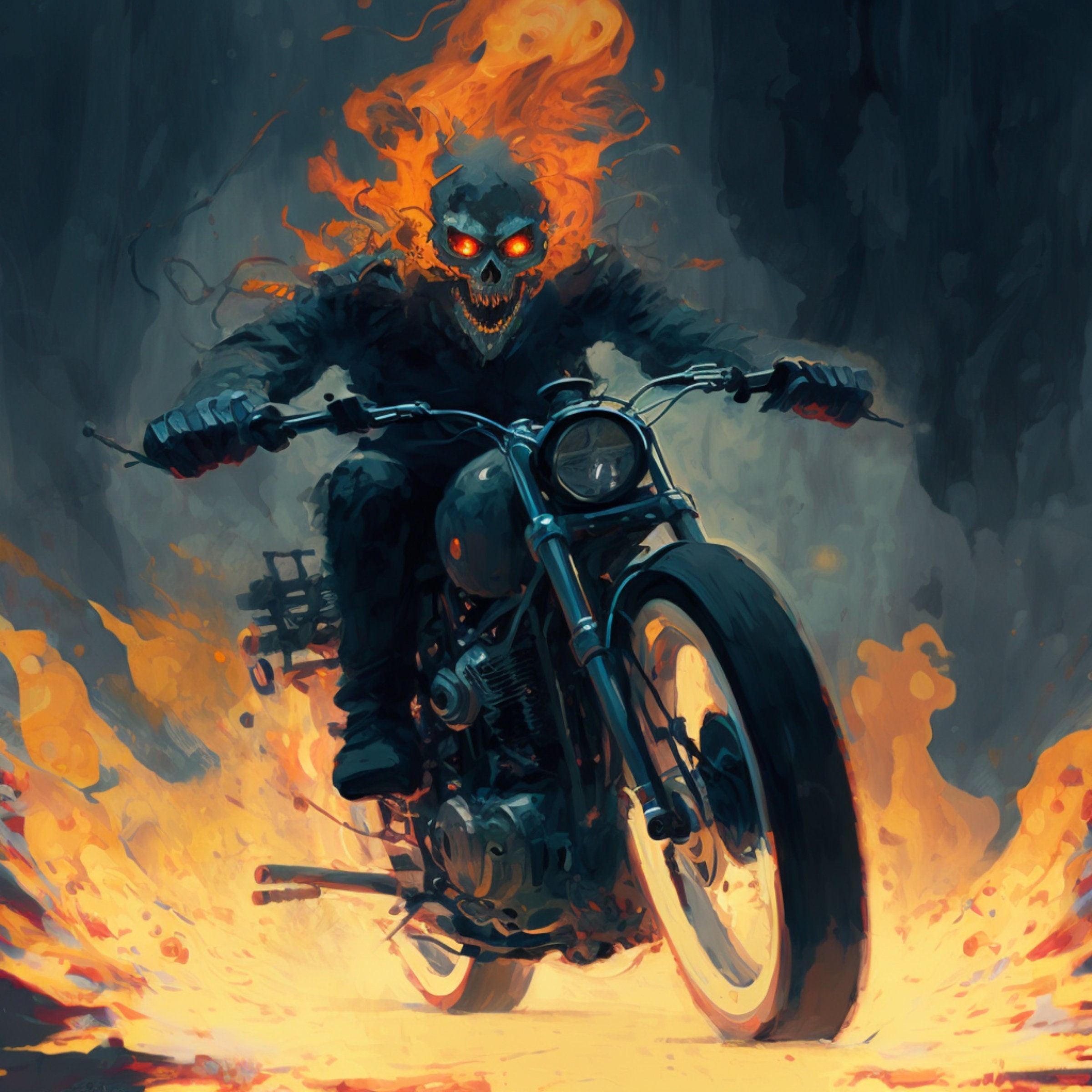 17 Unique Ghost Rider JPG for Digital Download , Marvel , Original Art ...