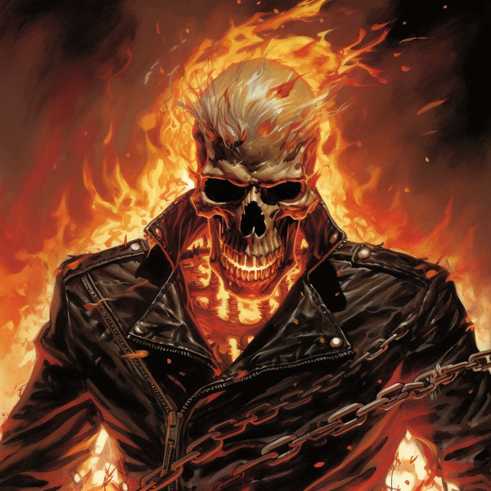 Over 30 Original Ghost Rider Printable Art for Digital Download. Check ...