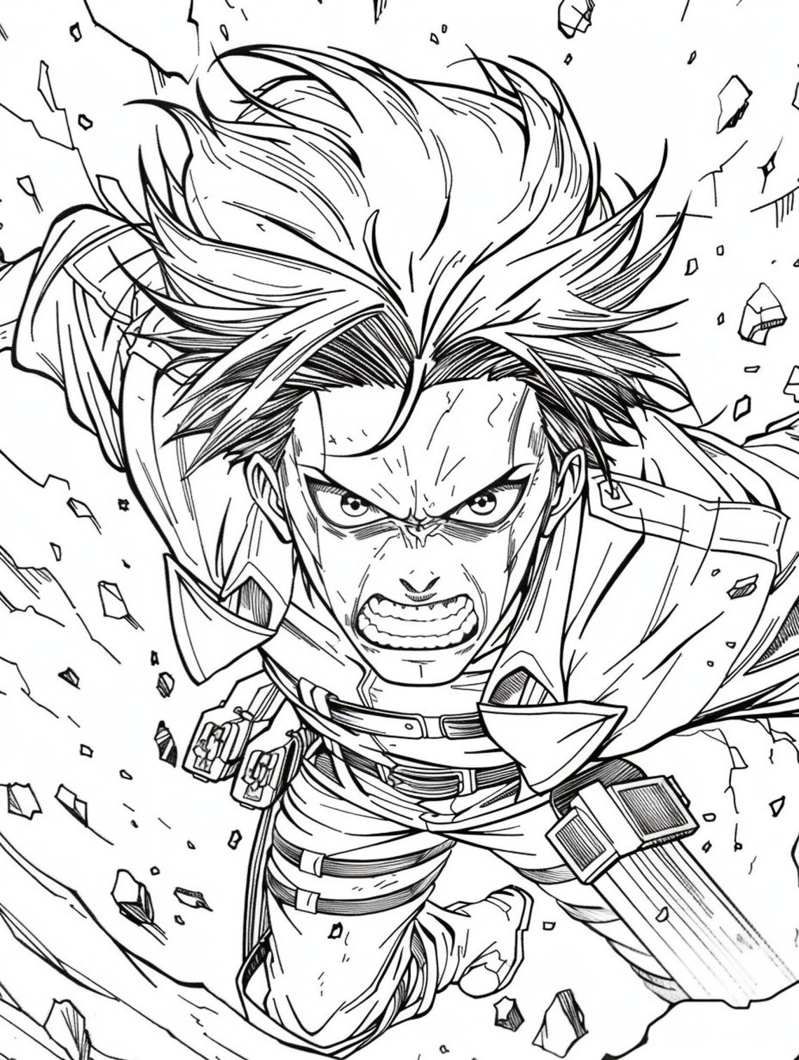 Color the Titans! Over 200 Attack on Titan Anime Coloring Pages ...