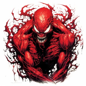 Printable Art Marvel's Carnage: 72 Artworks for Digital Download by ...