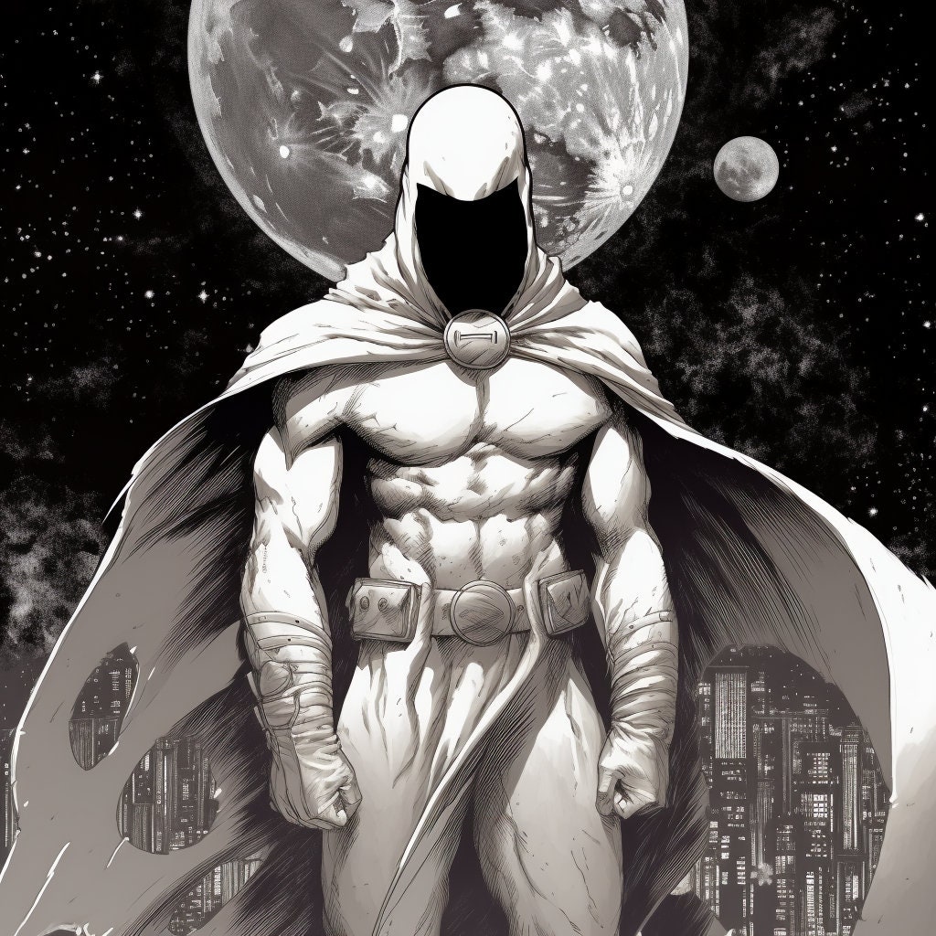 Printable Marvels: Moon Knight Artworks 40 Digital Downloads - Etsy