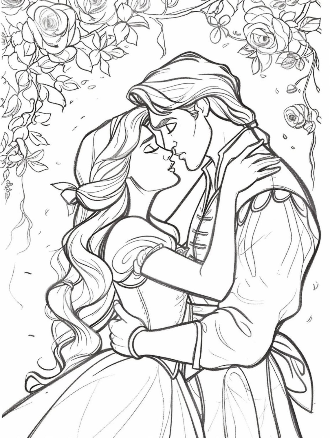 Enchantment Awaits! Over 200 Printable Princess Coloring Pages ...