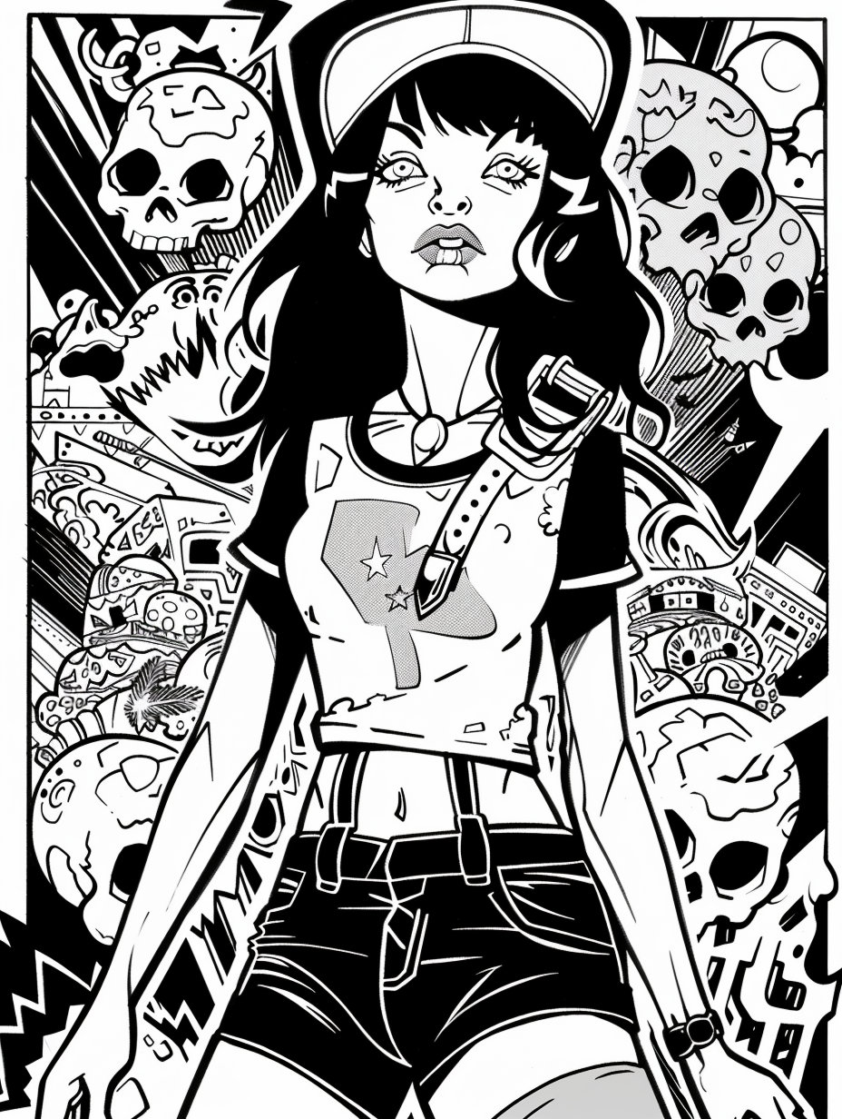 Embrace the Weird & Wonderful! Over 100 Random, Strange Coloring Pages ...