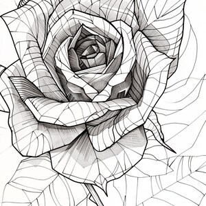 Embrace the Beauty of Roses! Over 250 Rose Coloring Pages - Printable ...