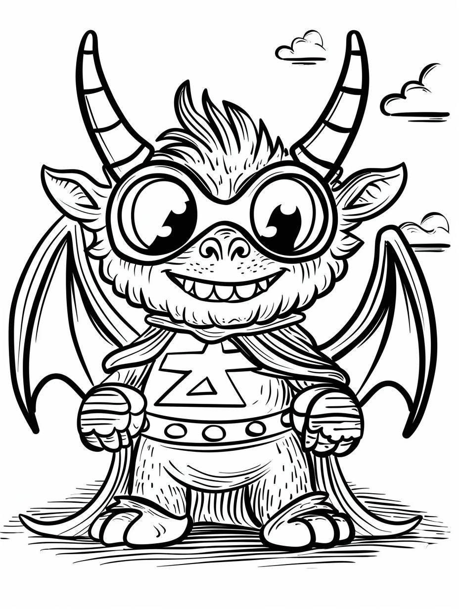 Get Creative With 200+ Printable Monster Coloring Pages - Digital ...