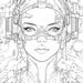 Cyberpunk Coloring Pages - Over 100 Futuristic & Dystopian Designs ...