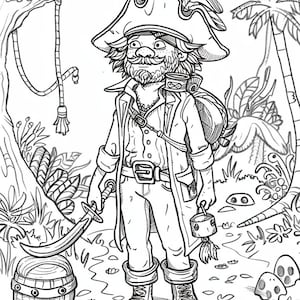 Ahoy, Mateys! Over 200 Printable Pirate Coloring Pages for ...