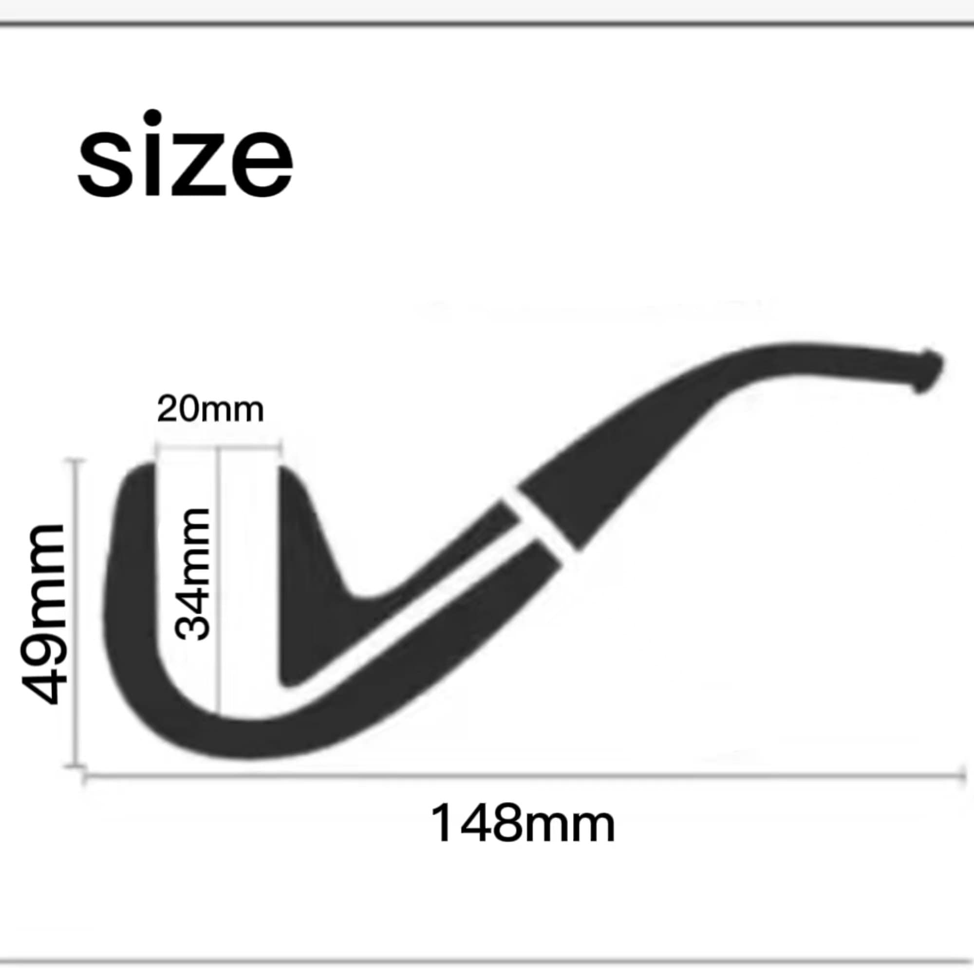 Handmade Wood Smoking Pipe, Perfect Beginner Pipe Kit for Smoking ...