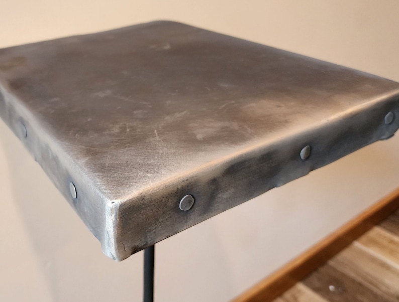 Round Table/zinc Table/metal Table/dining Table/bistro Table/coffee ...