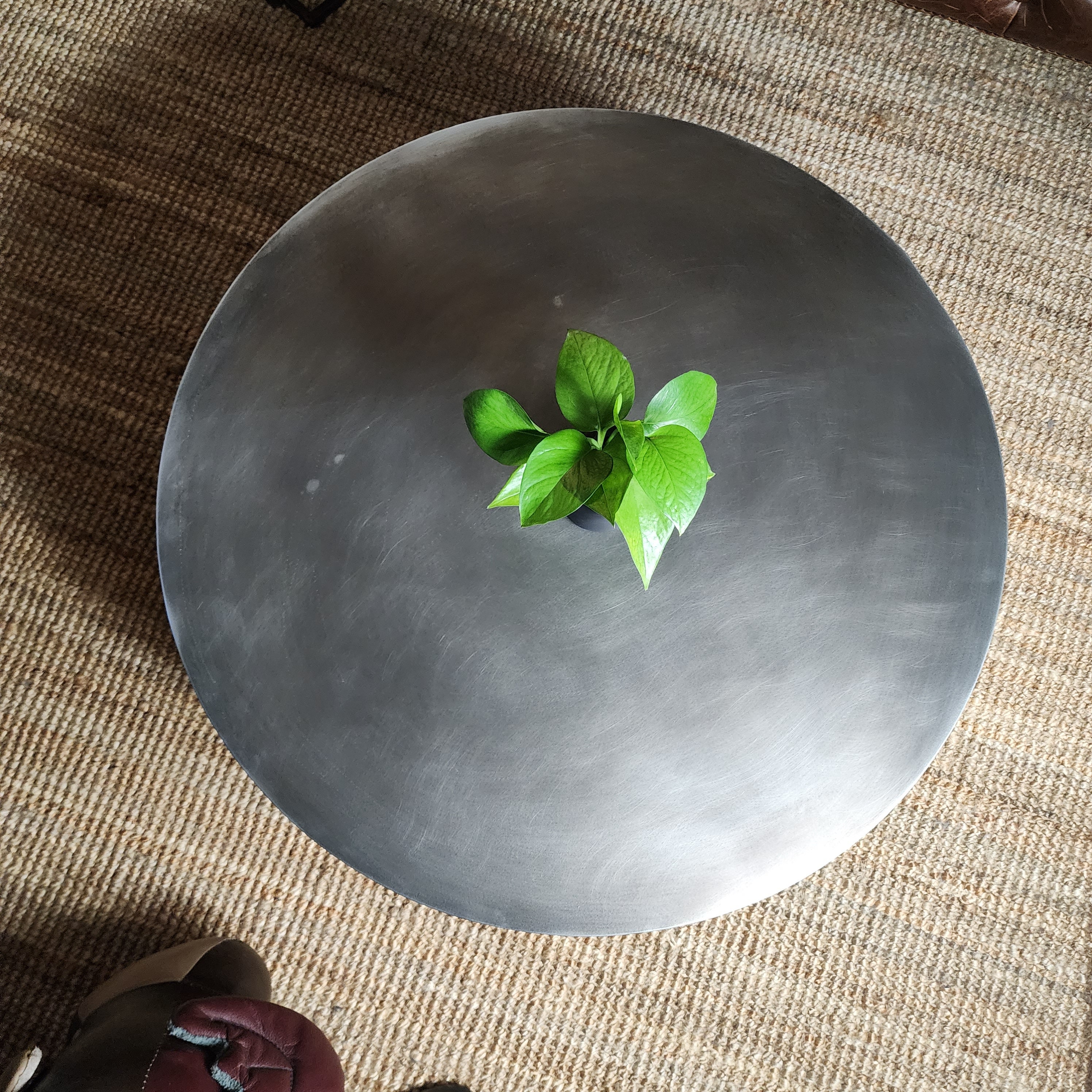 Round Table/zinc Table/metal Table/dining Table/bistro Table/coffee ...