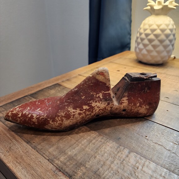 Adjustable Shoe mold, rare models of wooden shoe mold… - Gem