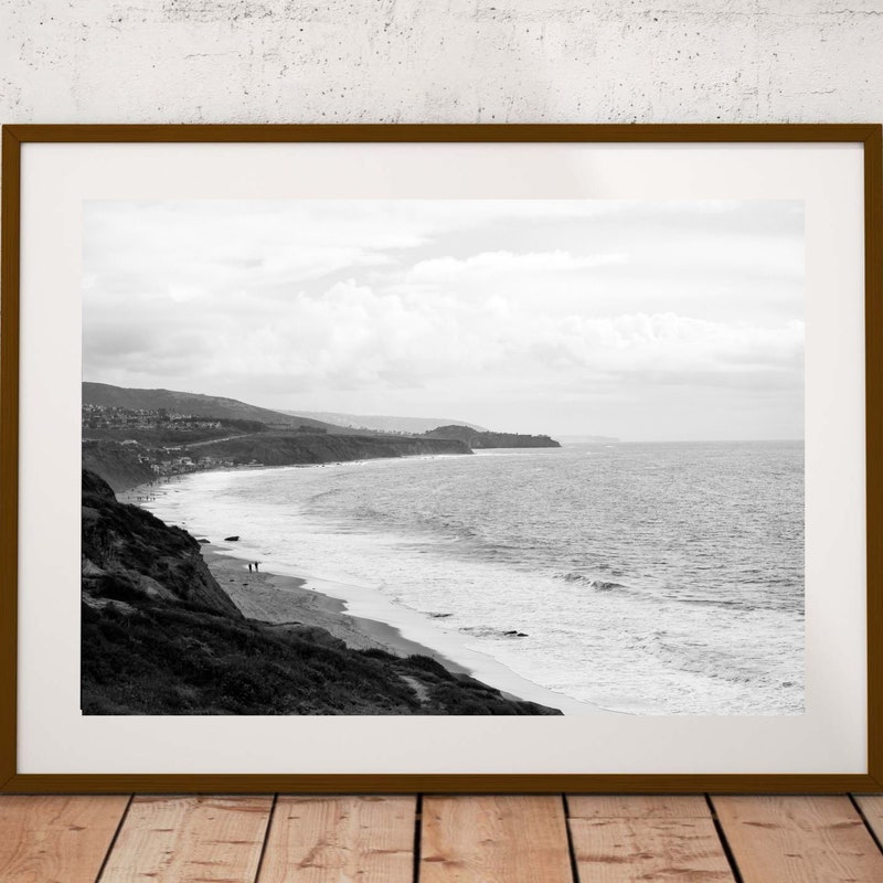 Waves Black and White - Etsy