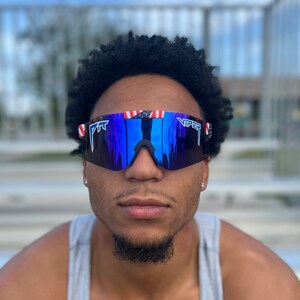 Pit Viper American Flag Sunglasses Mens Kids Pit Vipers - Etsy